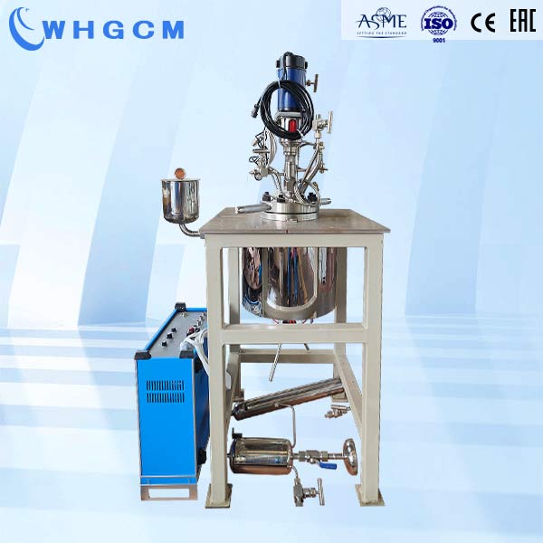 1L high pressure lab hydrogenation rector made from Zirconium