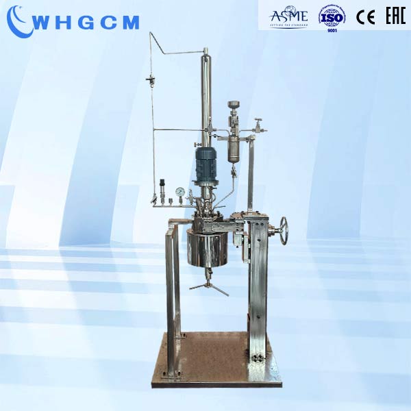 1L monel lab reactor for distillation purpose