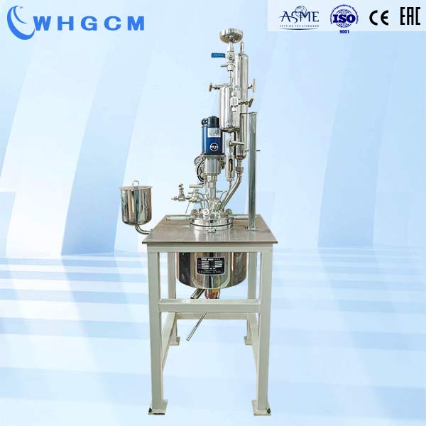 1L zirconium reactor with condenser and adding tank