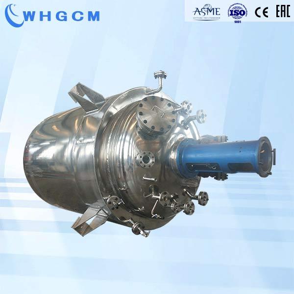 3000L hastelloy cladding plate industrial reactor high pressure