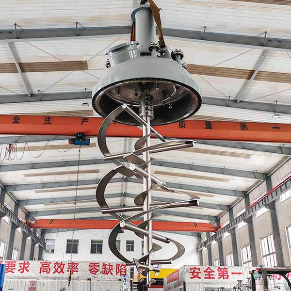 5000L high pressure open style stainless steel reactor