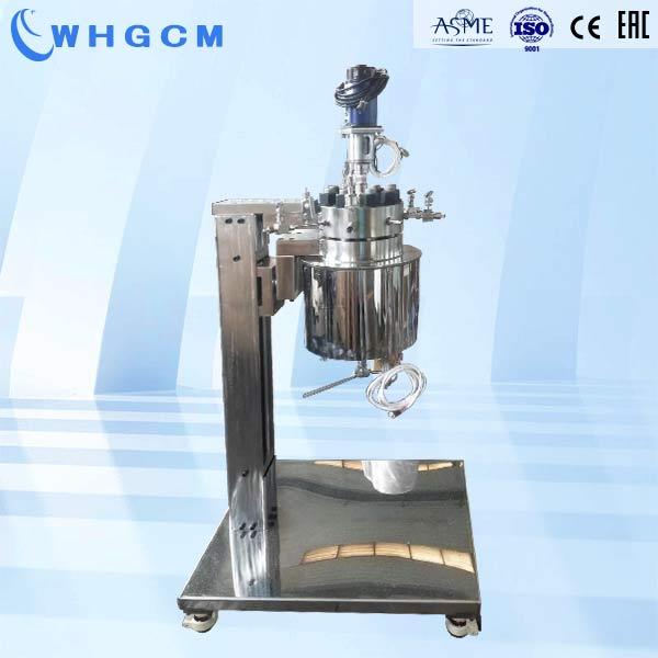 1L SS304 high pressure lab reactor with flipping rack