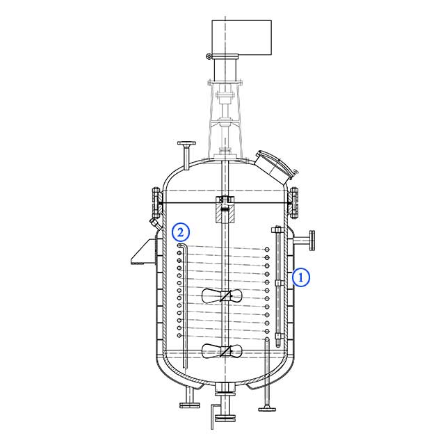 Stainless steel reactor working principle