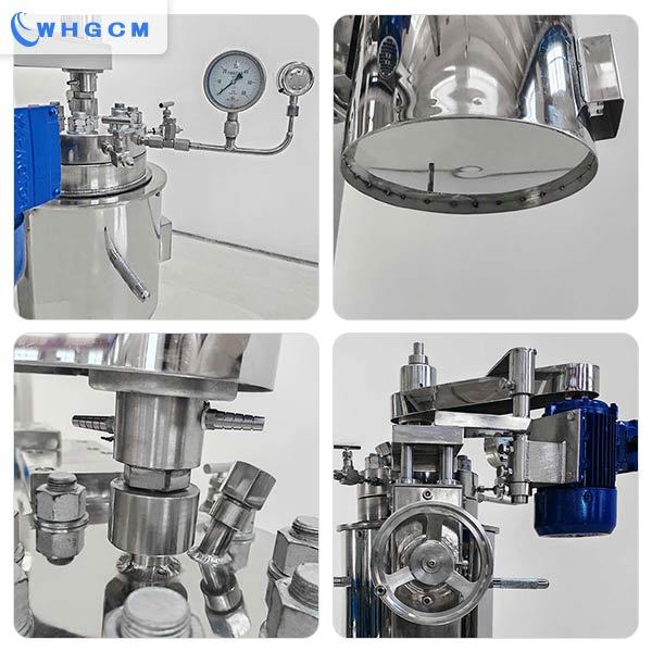 2L stainless steel lab reactor for oil industry