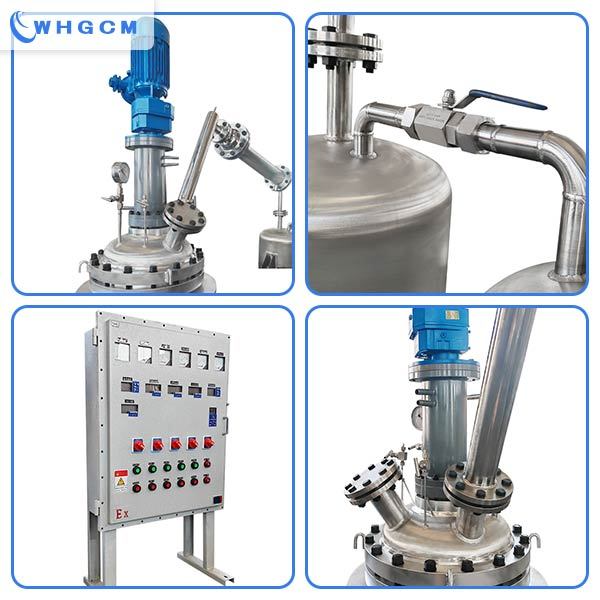 100L vacuum distillation equipment for sale made by WHGCM