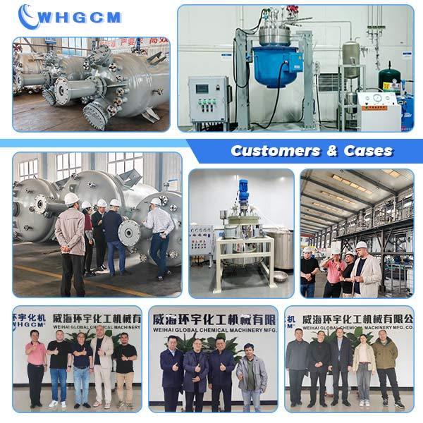 1000L high strirring speed clad plate reactor for high temperature and ...