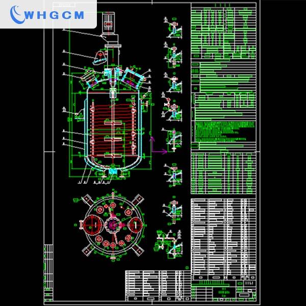 1000L Titanium clad plate industry reactor for Ether and phenylsilane ...