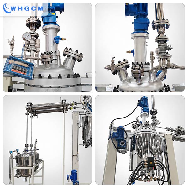 100L stainless steel 304 polycondensation reactor