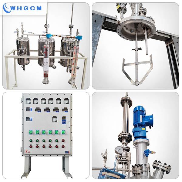 100L stainless steel 304 polycondensation reactor