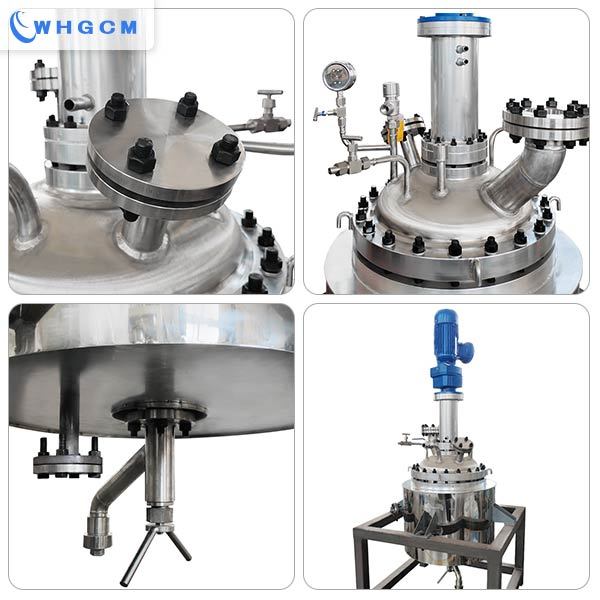 100 liters pilot plant reactor for thermal conductive adhesive producing