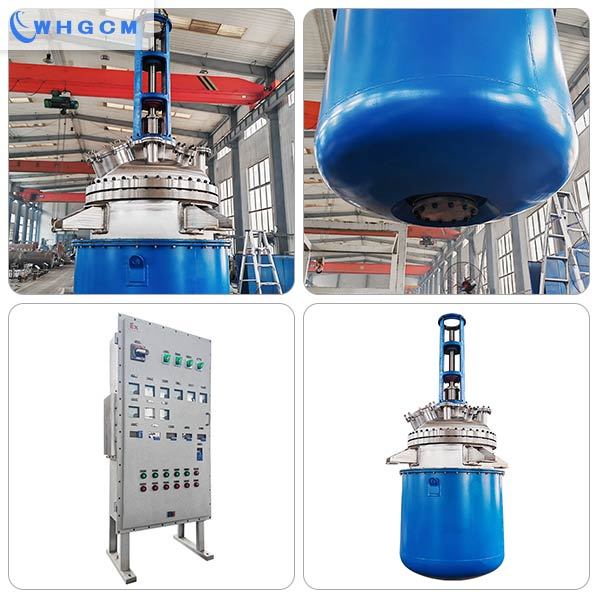 2000L industrial chemical reactor