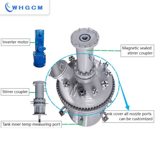 5000L high pressure hydro autoclave reactor