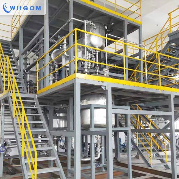 This is a industrial pilot plant for the distillation application. The ...