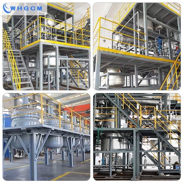 This is a industrial pilot plant for the distillation application. The ...