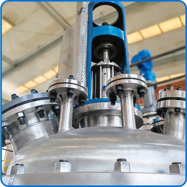 500 Liters stainless steel pilot double jacket reactor for ...