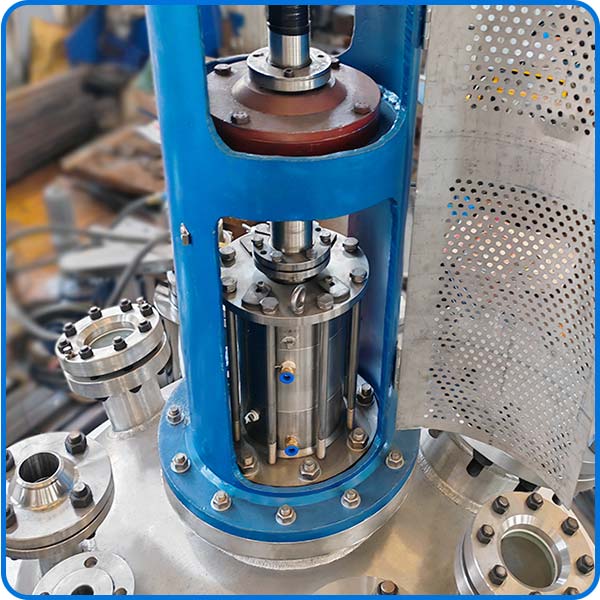 500 Liters stainless steel pilot double jacket reactor for ...