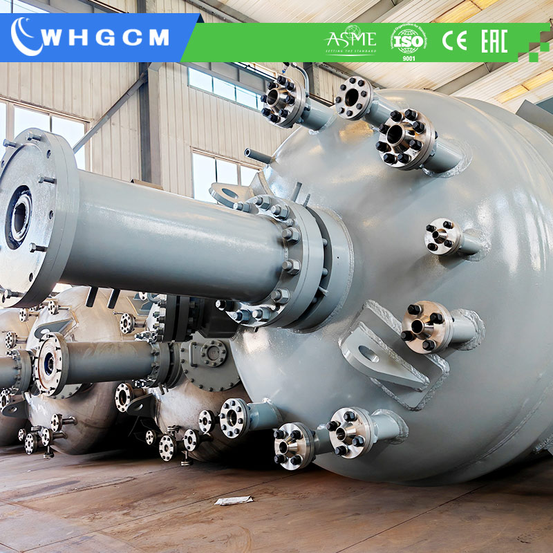 10000L jacketed reactor with agitator