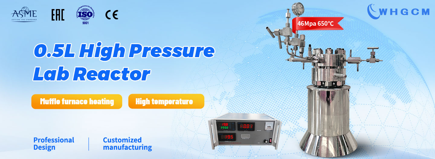 0.5L high pressure lab reactor