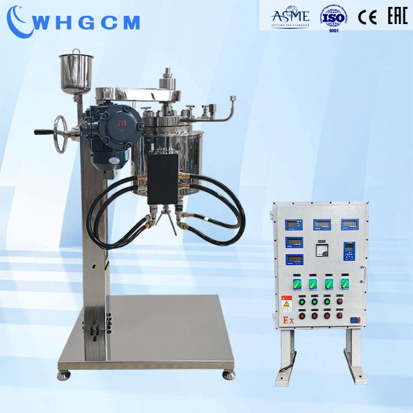 2L stainless steel SS316L electric heating laboratory pressure reactor ...