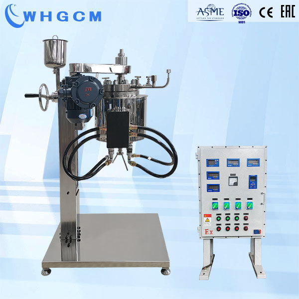 2L stainless steel SS316L electric heating laboratory pressure reactor ...