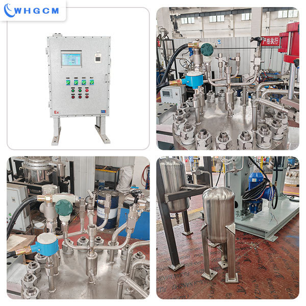 120L high temperature stainless steel hydrogenation reactor system with Explosion-proof electric ...