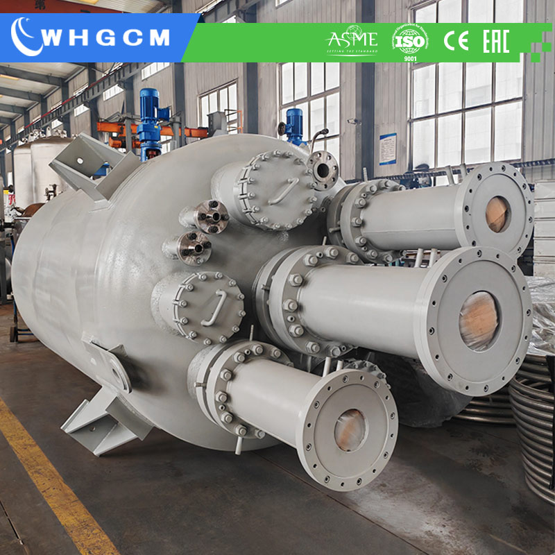 10000L High Temperature Stainless Steel Cladding Plate Industrial Reactor