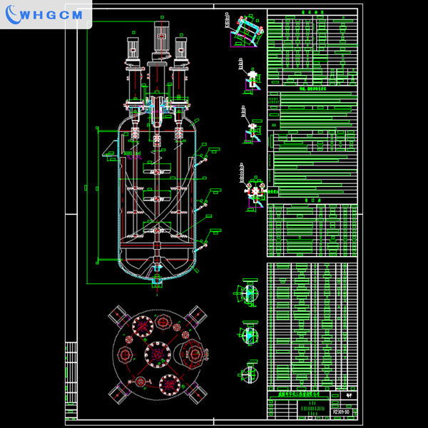 10000L High Temperature Stainless Steel Cladding Plate Industrial Reactor