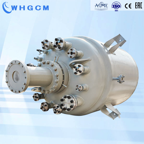 EAC CE Approved 3000L Magnetic Sealed Stainless Steel Chemical Pressure Vessel Hydrogenation Reactor