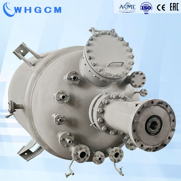ASME CE EAC 3000L magnetic sealed high pressure hydrogenation jacketed ...