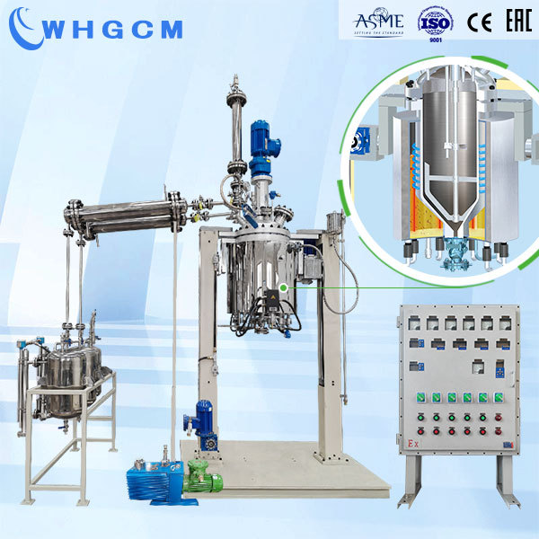 100L stainless steel 304 polycondensation reactor
