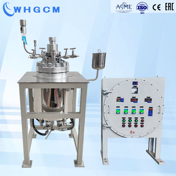 WHGCM NEW 10L Magnetic Sealed Hastelloy Autoclave Electric Heating Lab ...