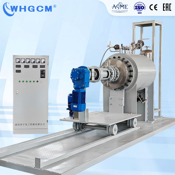 Whgcm New ASME U 200L Stainless Steel Jacket Heating Horizontal Pilot ...
