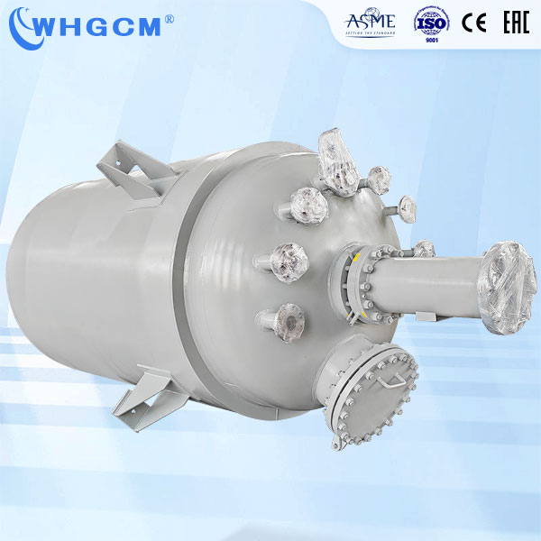 6400L Stainless Steel Cladding Plate Jacketed Tank Reactor Pressure ...