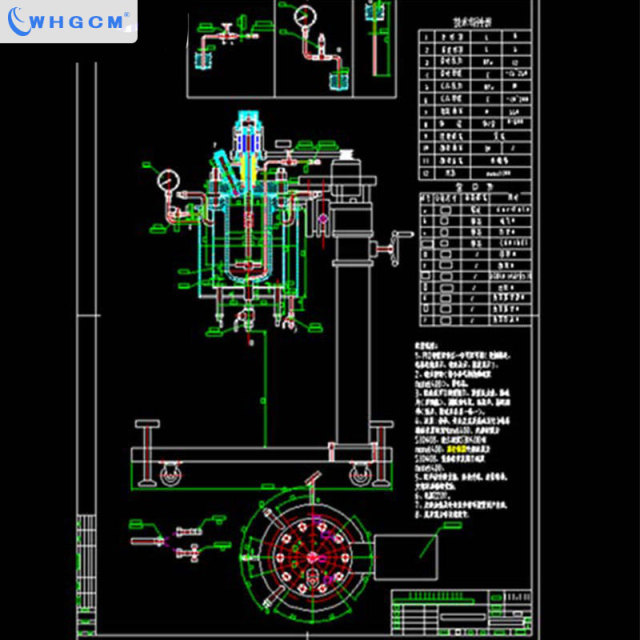 Whgcm New 2L Ex-proof High Temperature Stainless Steel Electric Heating ...