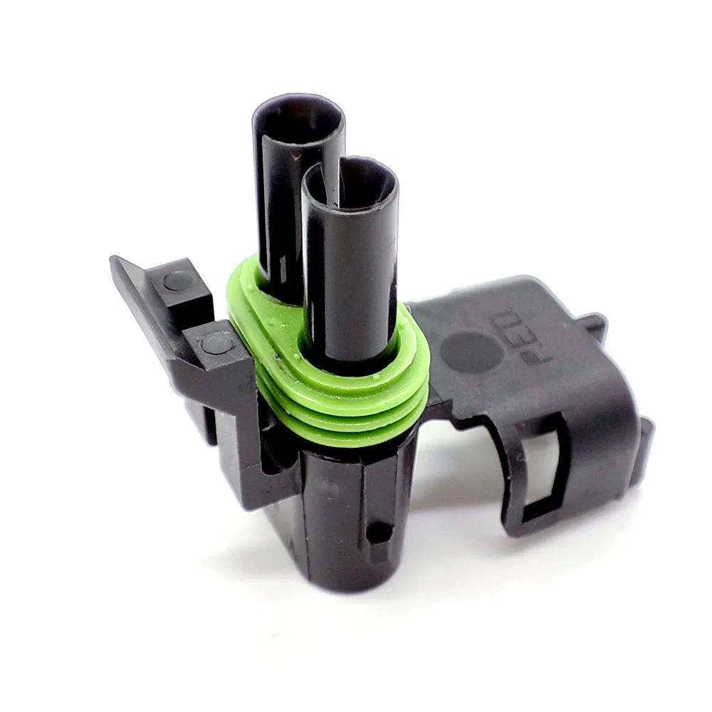 Original Delphi 12015792 Automotive Connector 2Pin Female Black ...