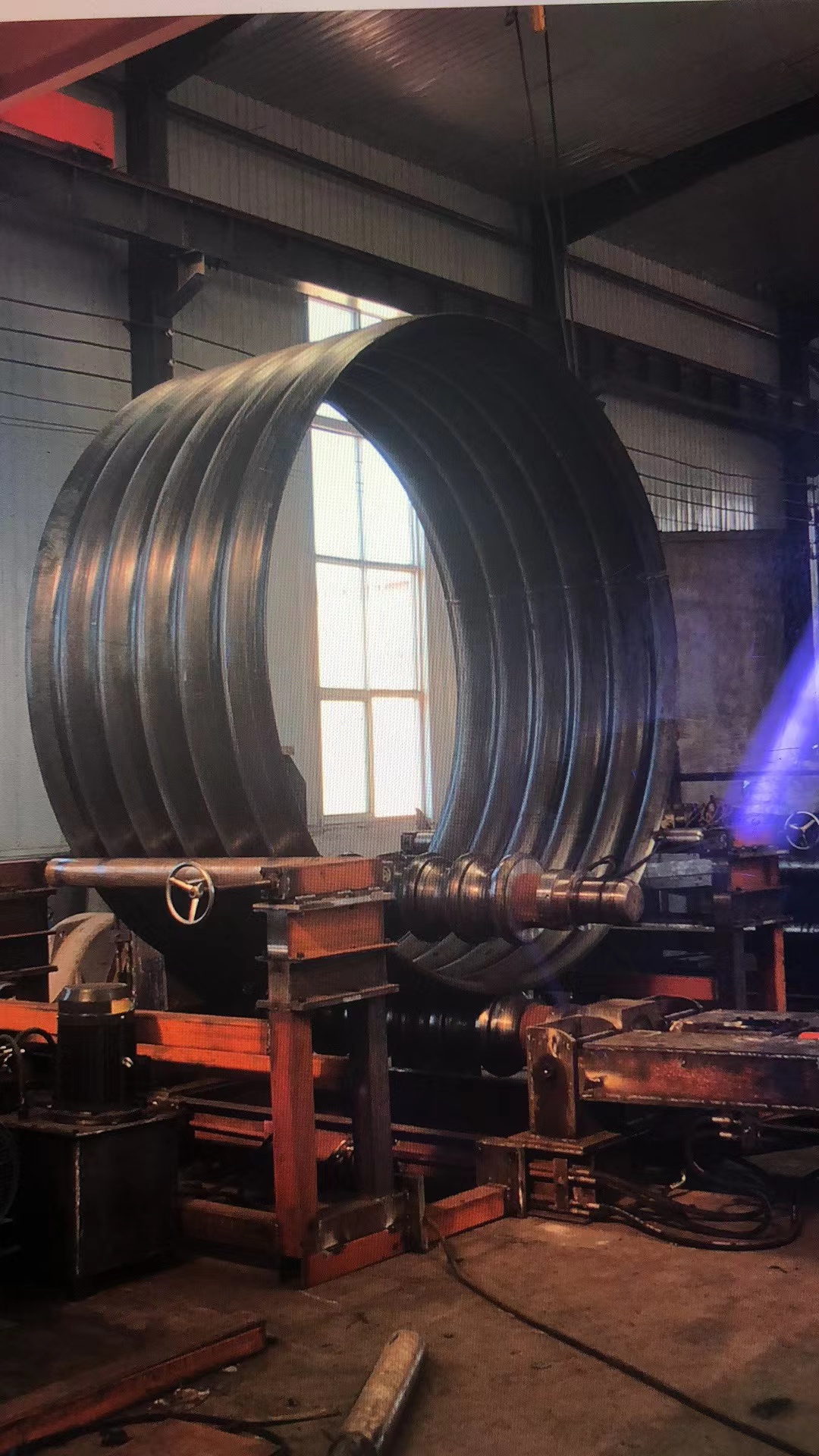 Unitary Corrugated Metal Culvert Machine