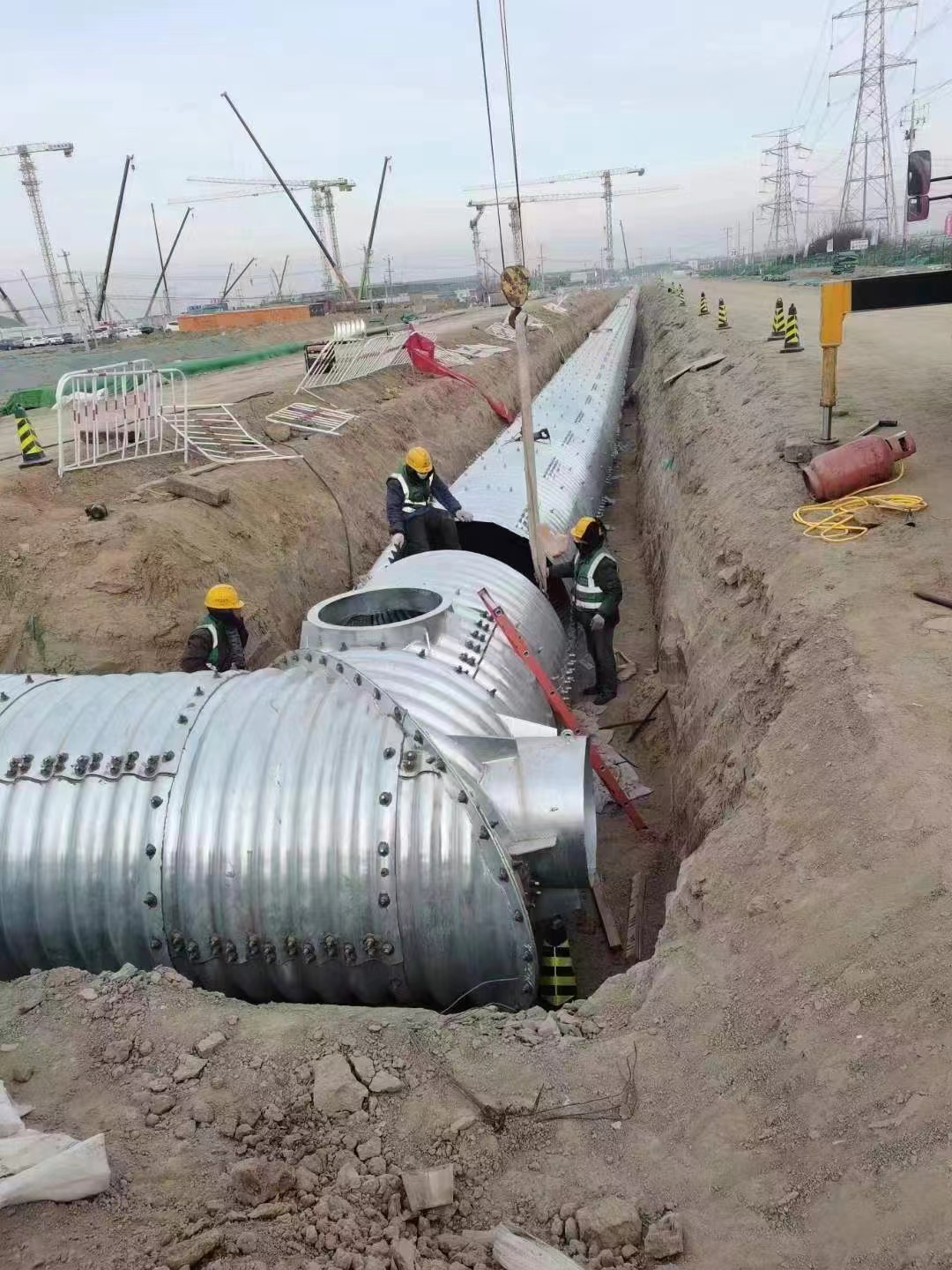 Corrugated Metal Pipe - High Quality Metal Culvert Pipe & Steel Pipe ...