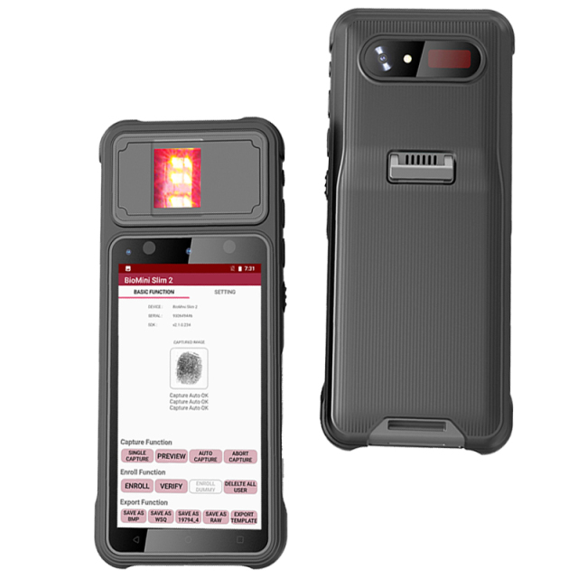 F501-Handheld Biometric Iris Scanner