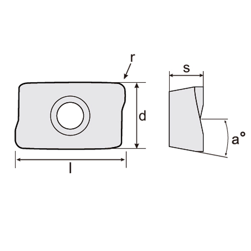 Milling Insert APMT/APKT Carbide cutting tools cnc milling inserts ...