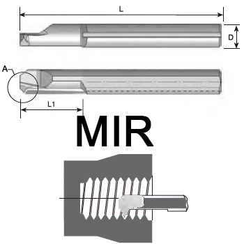 MIR Bars Profiling And Boring-With Coolant Channel