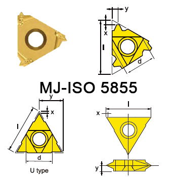 Thread Turning Inserts MJ-ISO 5855