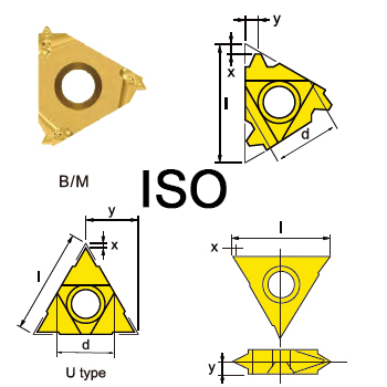 Thread Turning Inserts ISO Metric