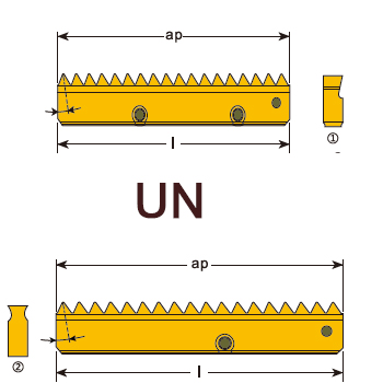 Thread milling inserts UN Internal thread