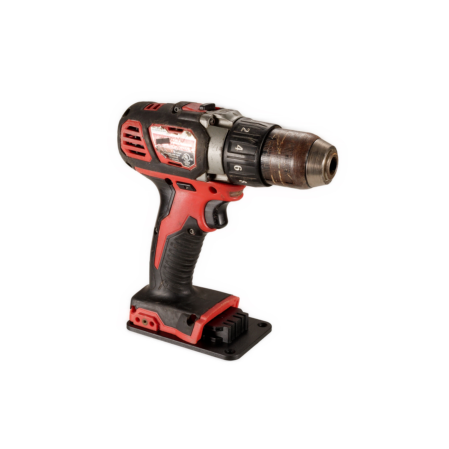 DEWALT 20V~60V & milwaukee M18 Tools Protection Shelf Rack （black）