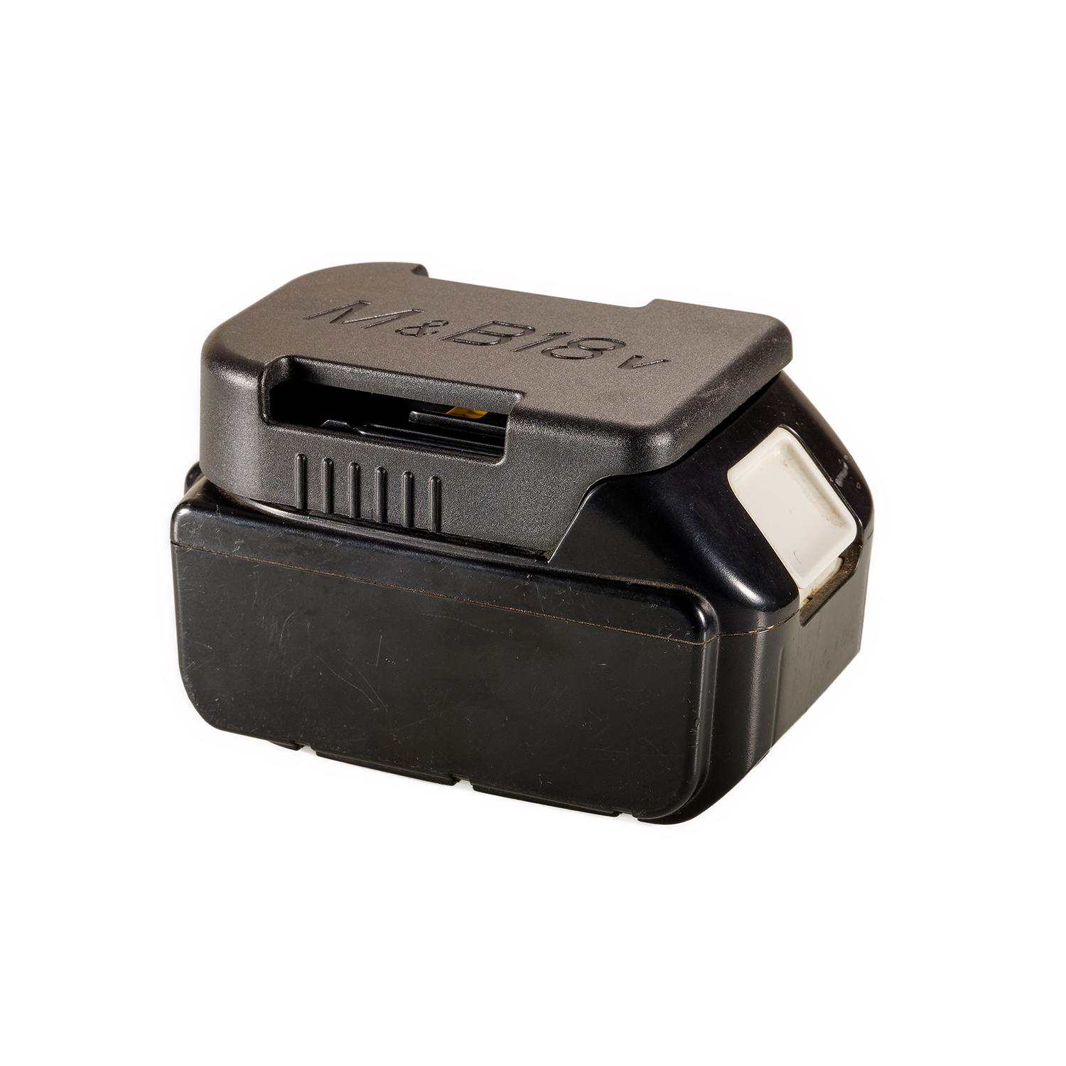 10x Bosch 18v&Makita 18v Slider Li-ion Battery Protection Mounts/Shelf ...