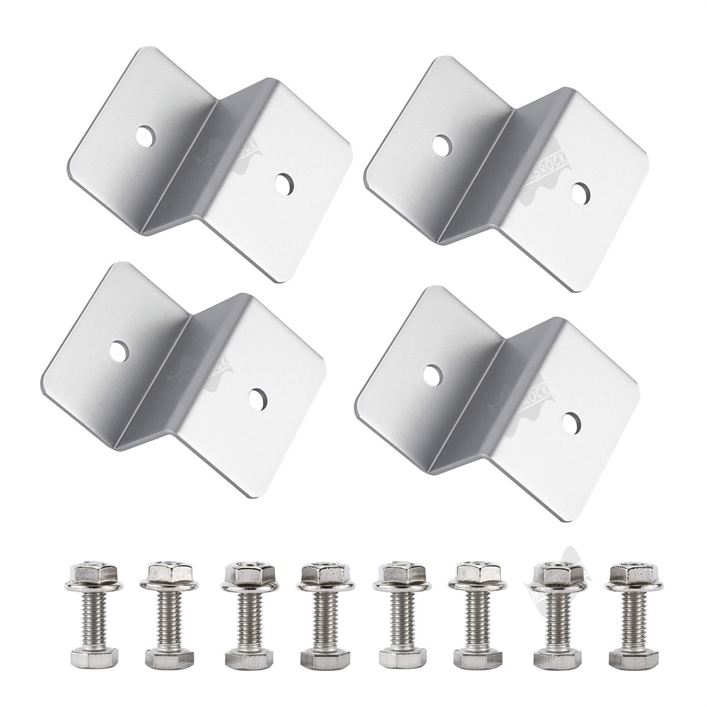 Z Type AL6005-T5 & SUS304 Rail Free Bracket Suitable for Roof Mount