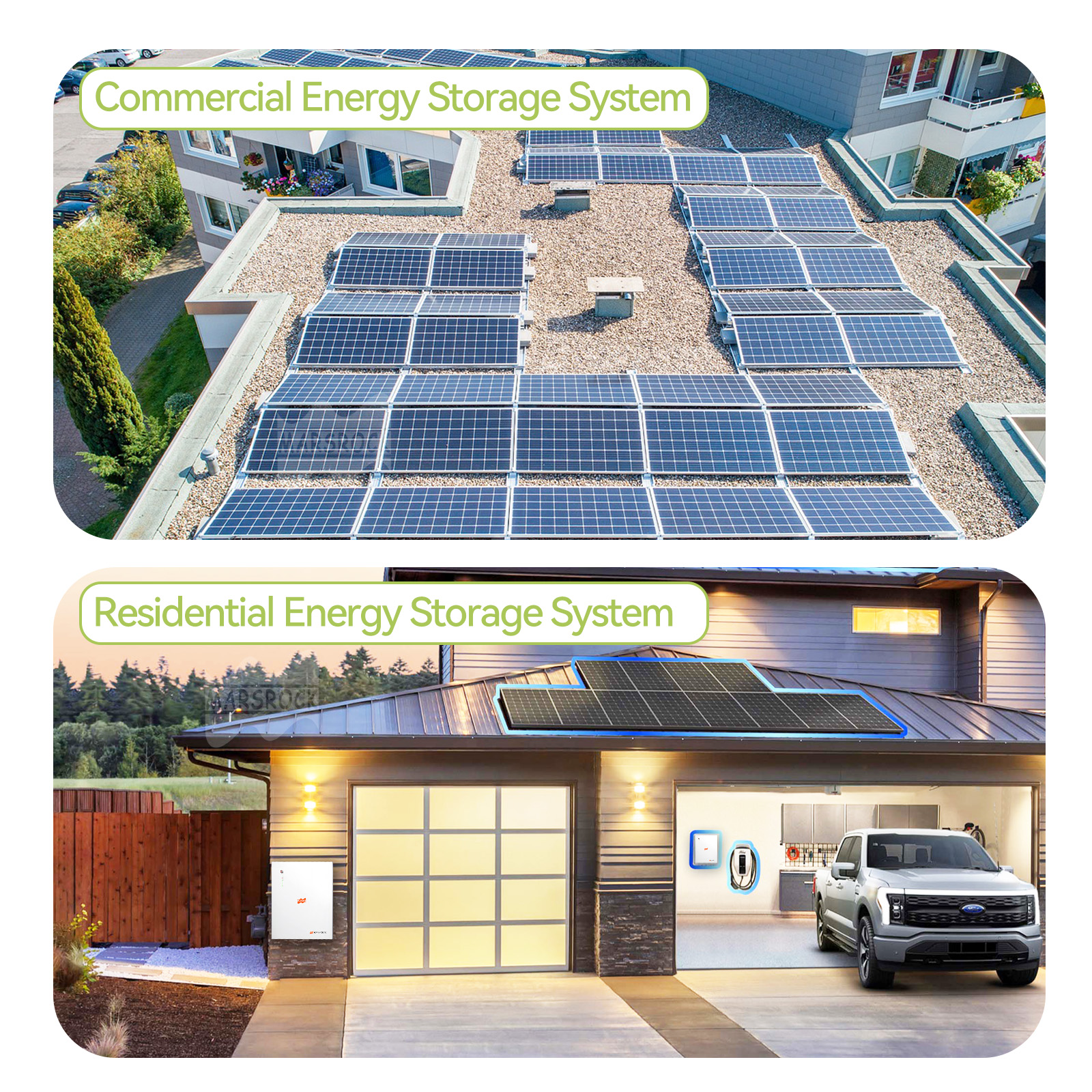 5120Wh 51.2V SQ Series 6000 Cycle LiFePO4 Energy Storage Battery