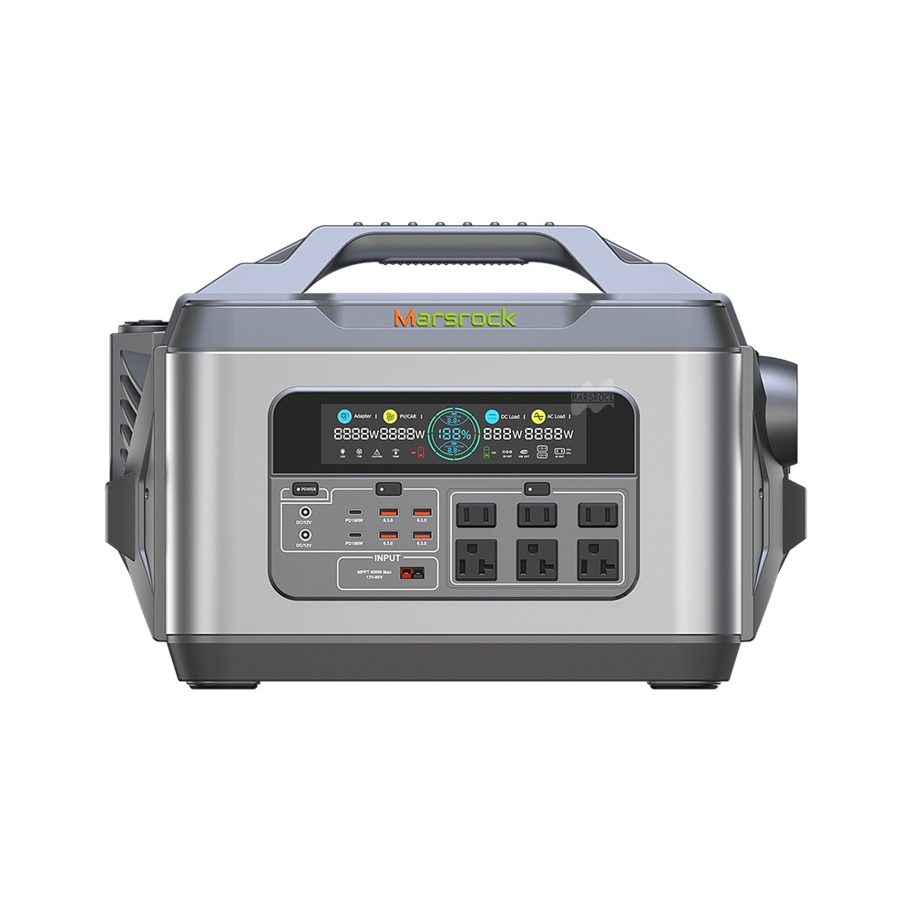 2200W 50Ah 44.4V HH Series A Grade LiFePO4 Portable Power Station