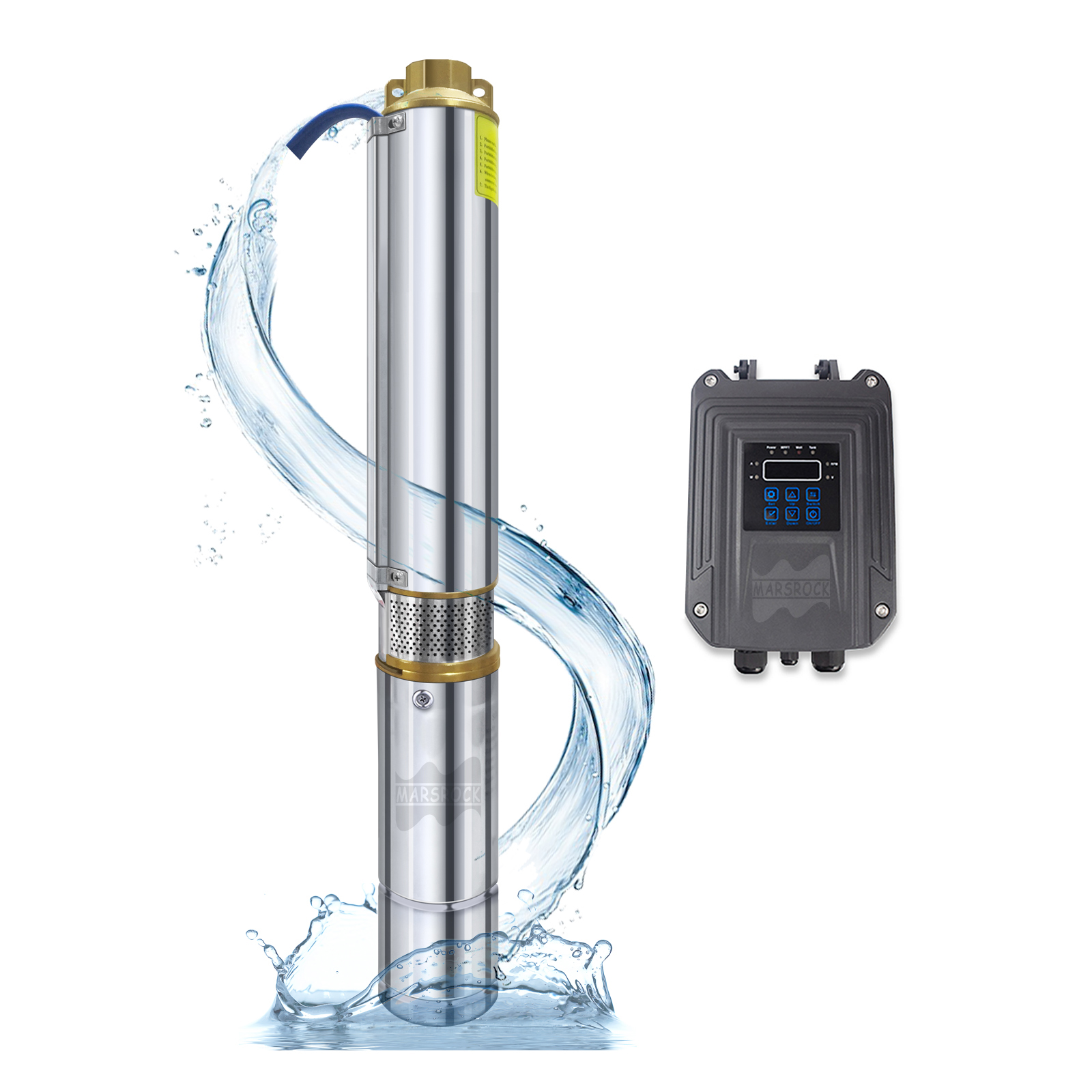 Mars Rock 400W DC48V Outlet 1.25" Inch AC/DC Dual - use Water Pump ...