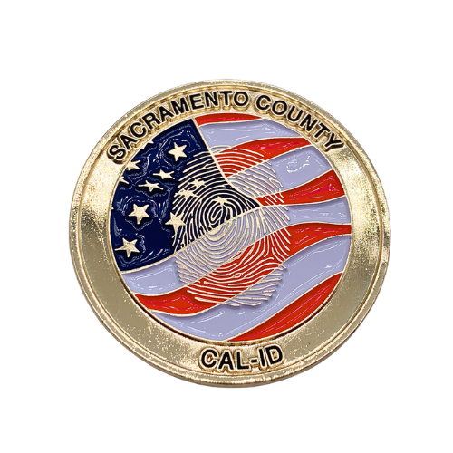 Custom Challenge Coin with Soft Enamel